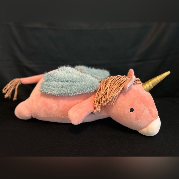 Pillowfort | Toys | Pillowfort Pegasus Pink Unicorn Wings Weighted ...